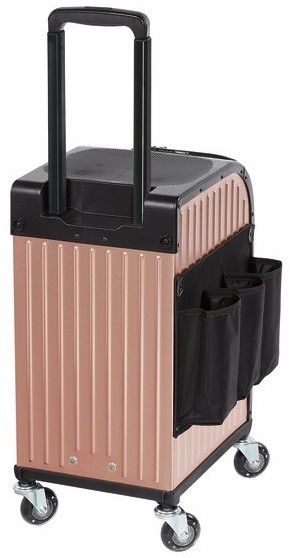 Sibel Rollercoaster Stoolcase Trolleykoffer rosé goud - Hairaction