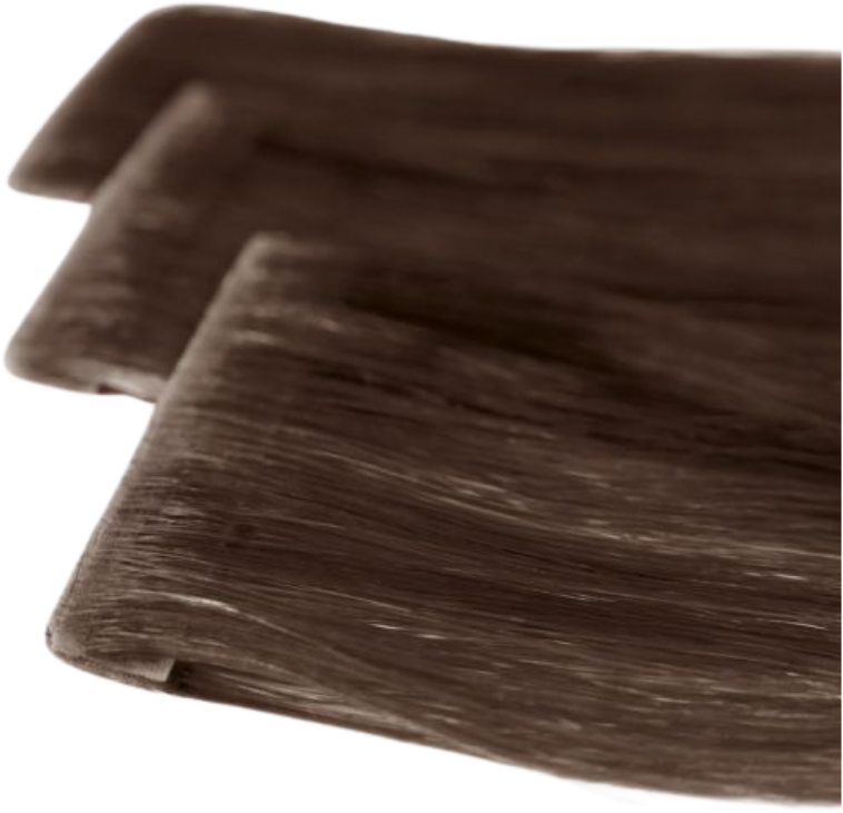 DoubleHair Easy Invisible Tape Human Hair - 55 cm 6 pcs 3 | Hairaction.nl