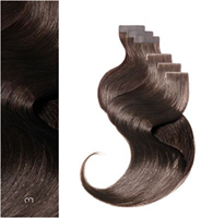 DoubleHair Easy Invisible Tape Human Hair - 55 cm 6 pcs 3 | Hairaction.nl
