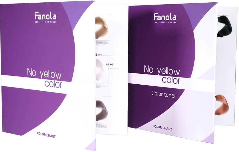 Fanola No Yellow Color Kleurenkaart | Professioneel en handig