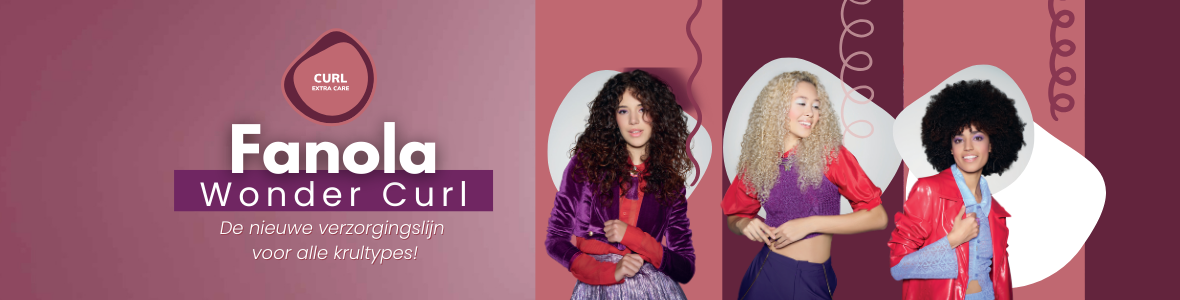 Fanola Wonder Curl, alleen het beste voor jouw krullen!