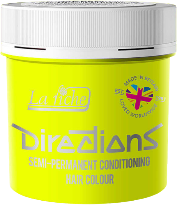 Directions Fluorescent Yellow - Bij hairaction.nl