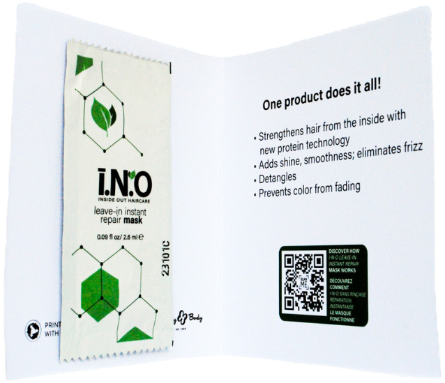 I.N.O Leave-In Instant Repair Mask sachet bij Hairaction.nl!