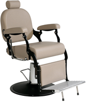 Luca Rossini Levante Barberstoel met Voetsteun | Hairaction.nl