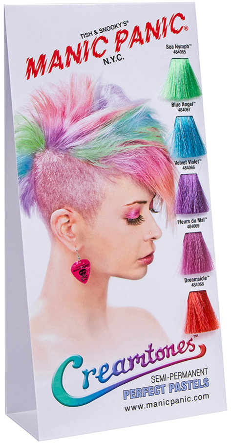 Manic Panic Creamtones kleurenkaart koop je bij Hairaction.nl