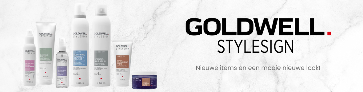 Nieuwe look en producten van Goldwell Stylesign