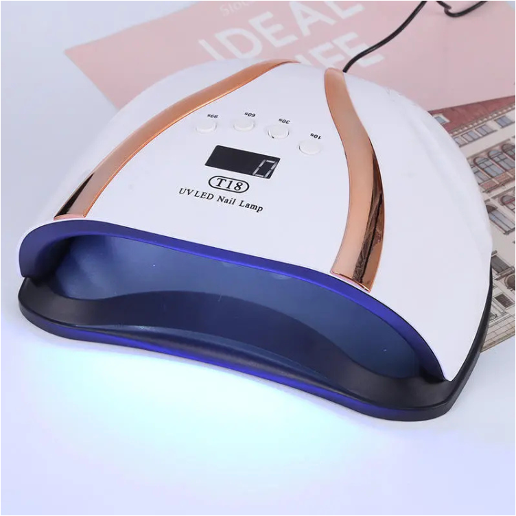 T18 LED/UV Lamp 258W | Wit-Rosé | Hairaction.nl
