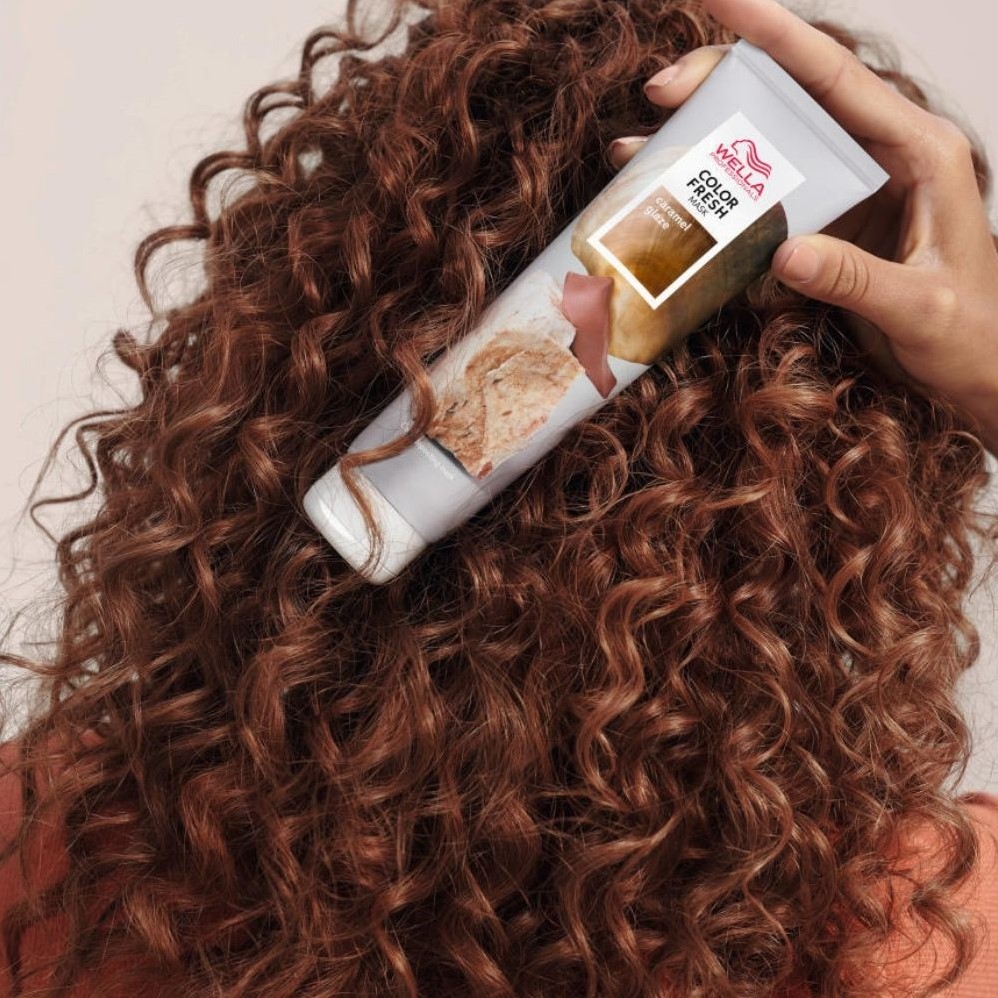 Wella Color Fresh Mask - Caramel Glaze | Hairaction.nl!